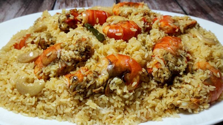 Prawn Biryani Recipe - Cookish Creation